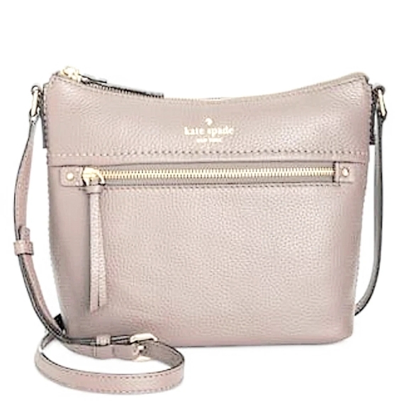 kate spade | Bags | Kate Spade Ny Rose Cloud Pebbled Leather Cobble ...